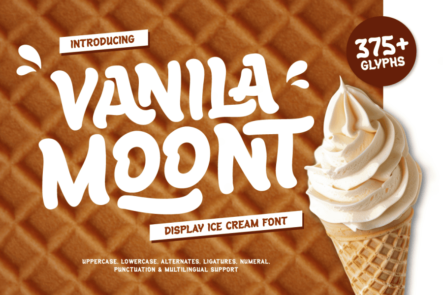 1 Free Food, Frozen, Waffle Font · 1001 Fonts