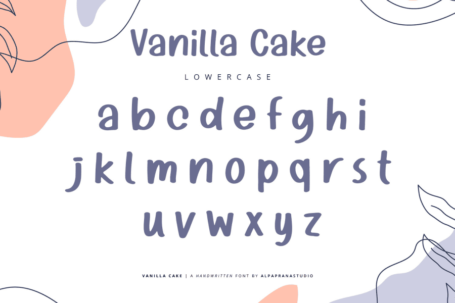 Vanilla Cake Font · 1001 Fonts