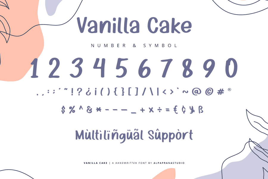 Vanilla Cake Font · 1001 Fonts