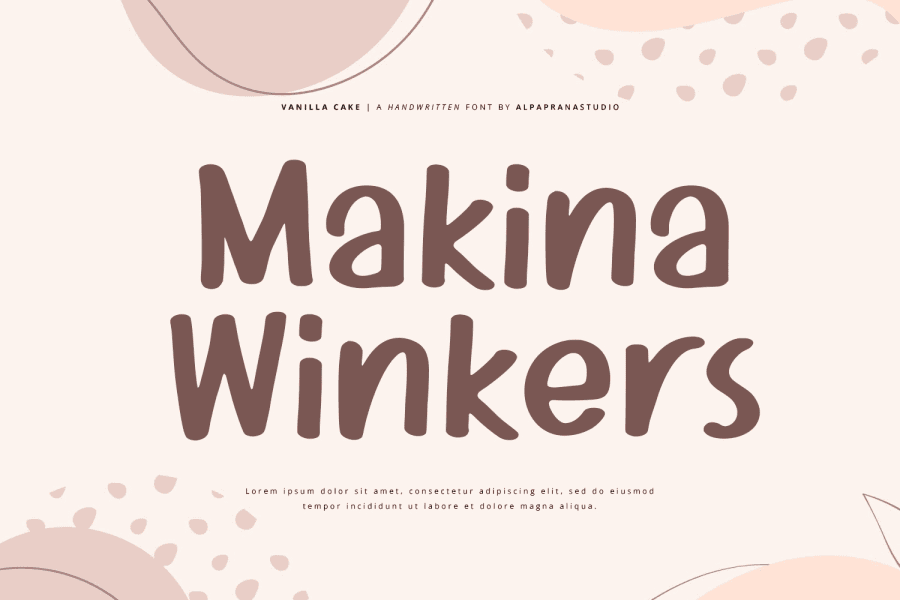 Vanilla Cake Font · 1001 Fonts