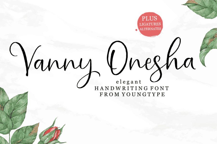 Vanny Onesha Font · 1001 Fonts