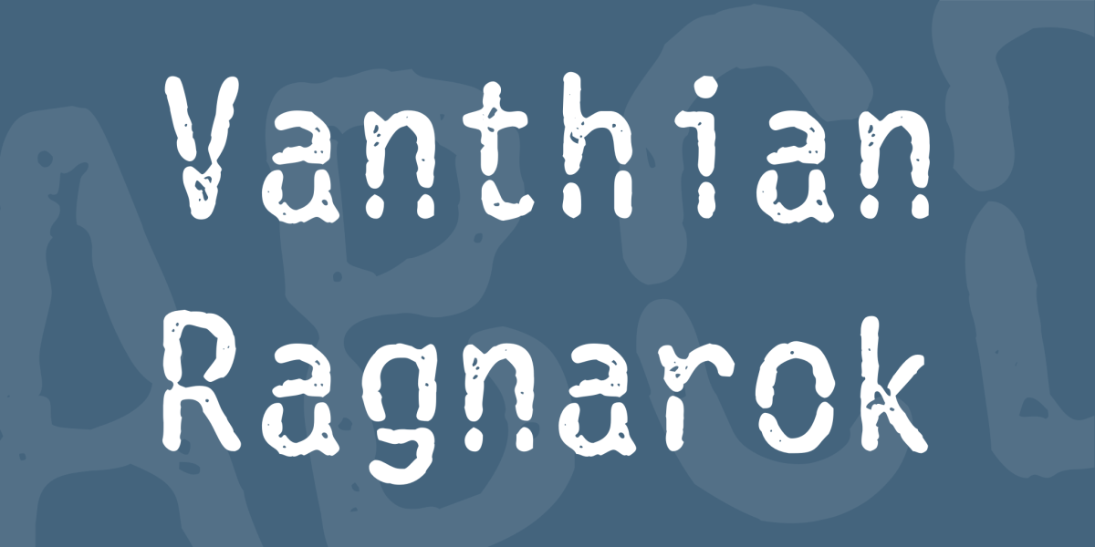 Vanthian Ragnarok Font · 1001 Fonts