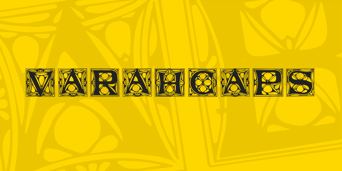 VarahCaps Font · 1001 Fonts