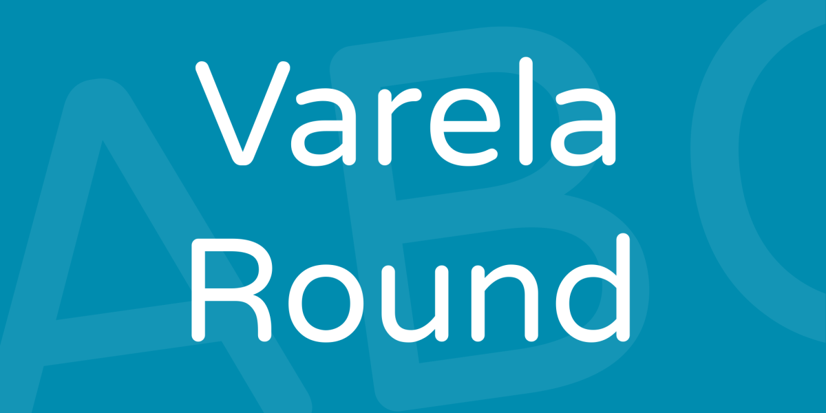 Varela Round Font · 1001 Fonts