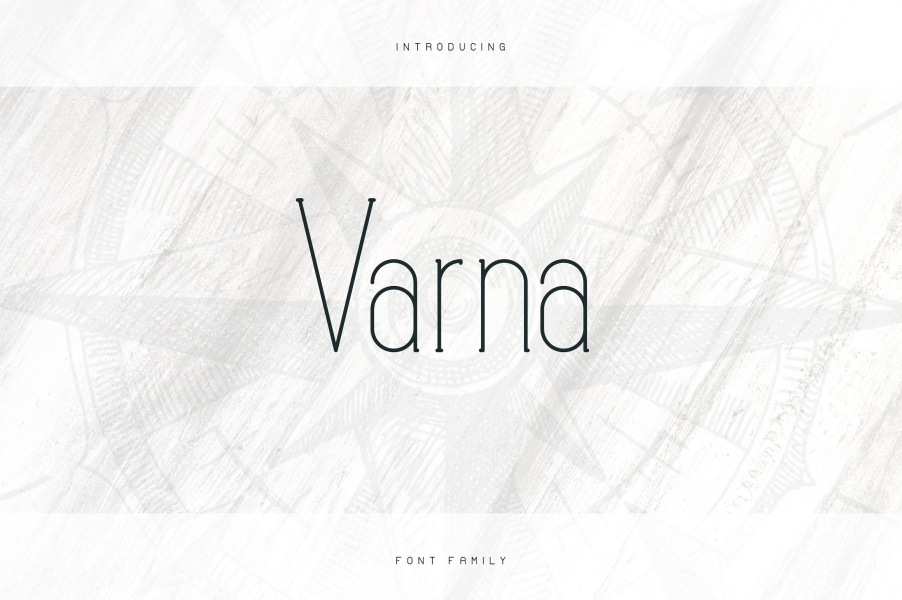 Varna Font · 1001 Fonts