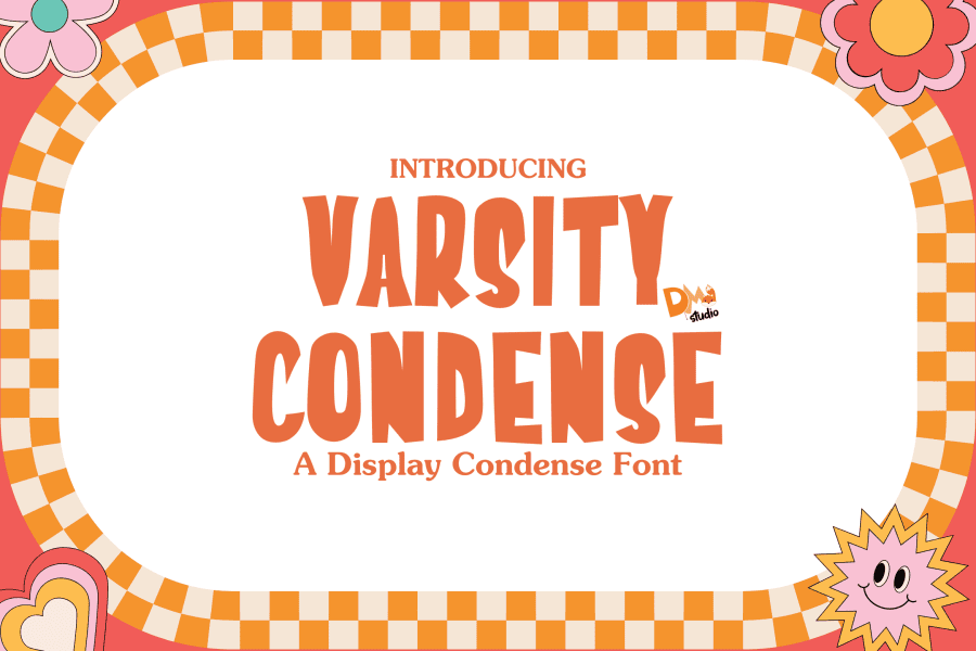 Varsity Condense Font · 1001 Fonts
