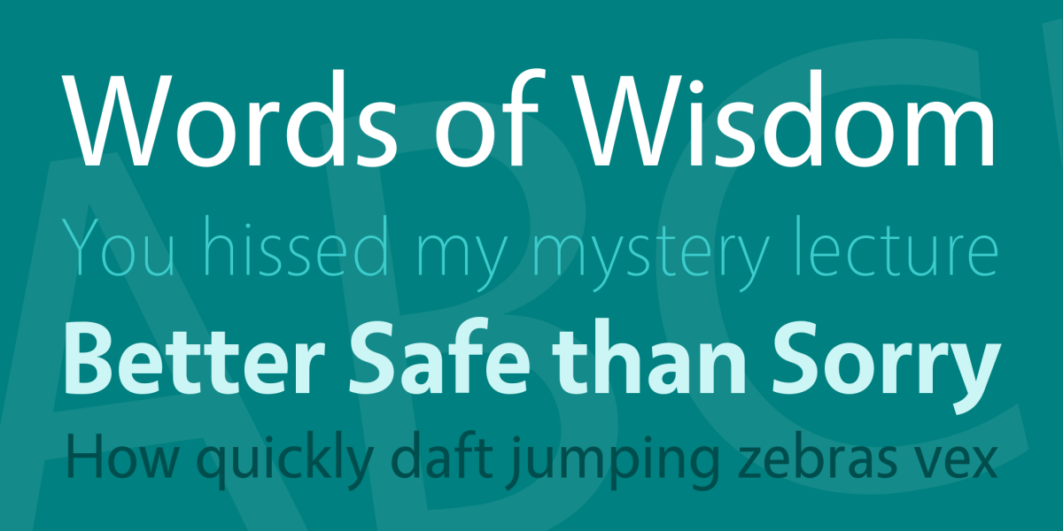 Vegur Font Family · 1001 Fonts