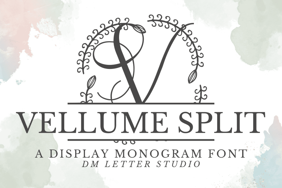 1 Free Canva Serif, Elegant A–z Monogram, Fashion Font · 1001 Fonts