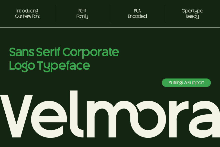 Velmora Font · 1001 Fonts