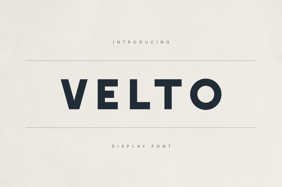 Velto Demo Font · 1001 Fonts