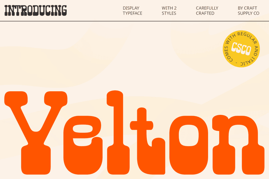 Velton Demo Font · 1001 Fonts