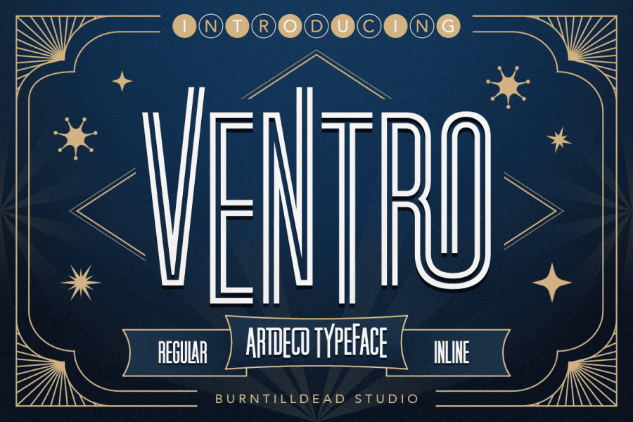 Ventro Font · 1001 Fonts