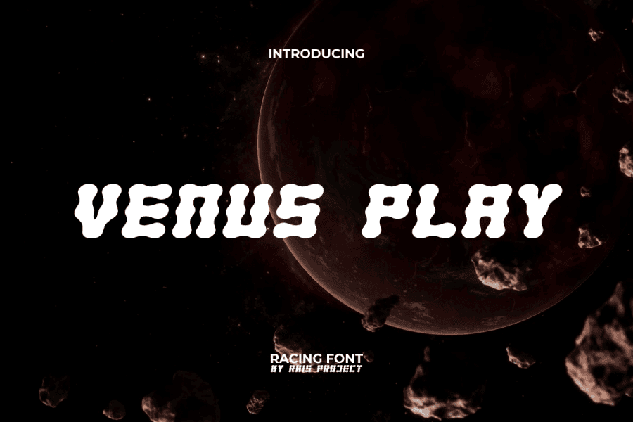 Venus Play Demo Font · 1001 Fonts