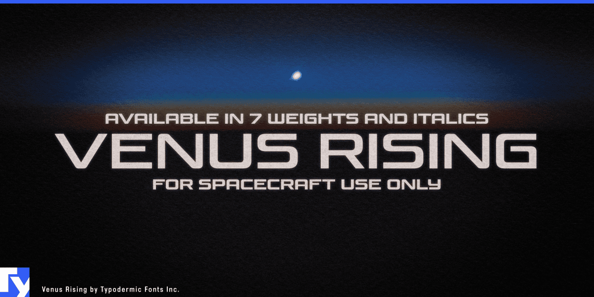 Venus Rising Font · 1001 Fonts