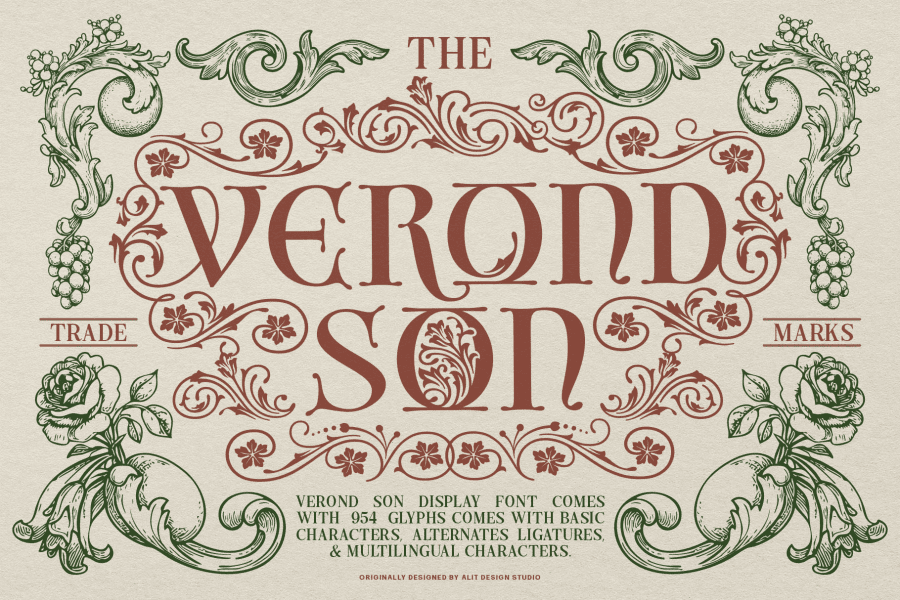 Verond Son Font · 1001 Fonts