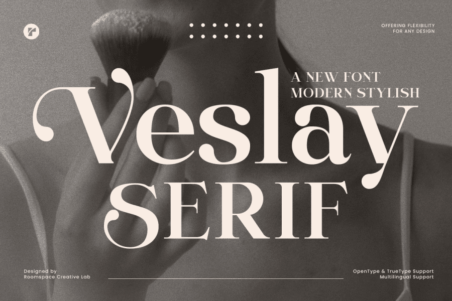 Veslay Font Family · 1001 Fonts