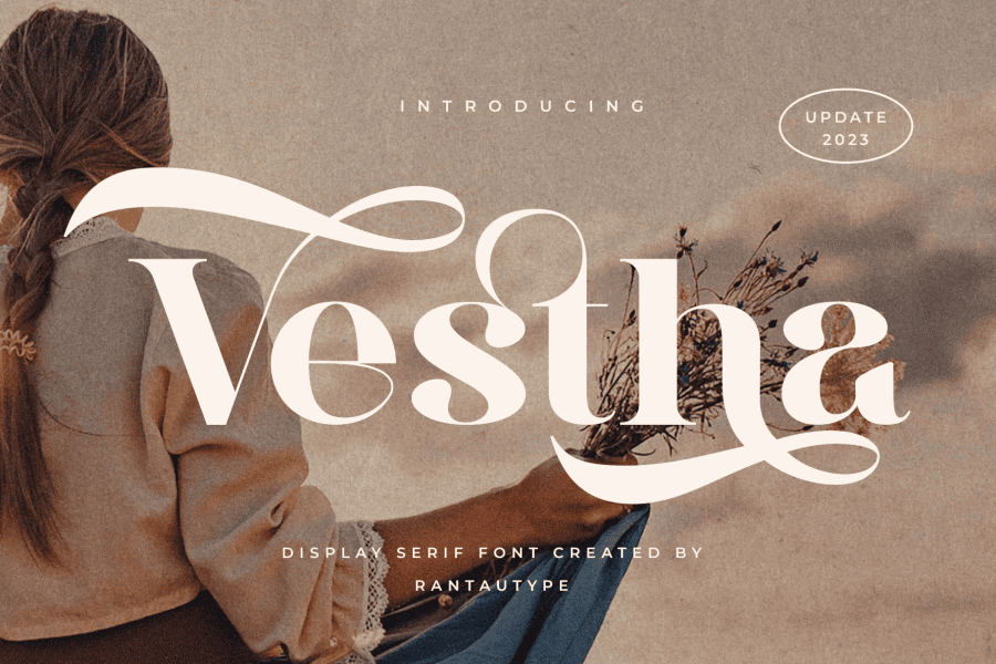 Vestha Font · 1001 Fonts