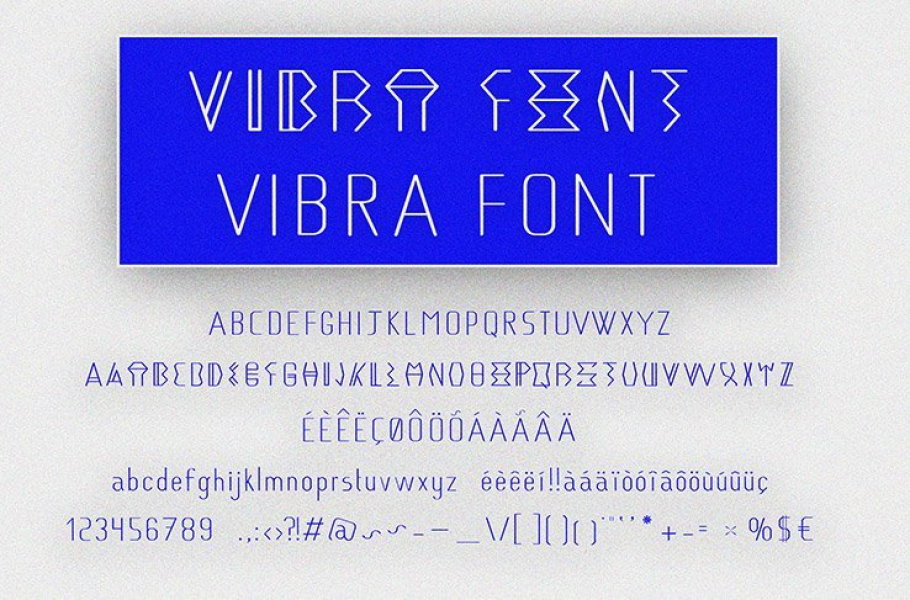 VIBRA Font · 1001 Fonts