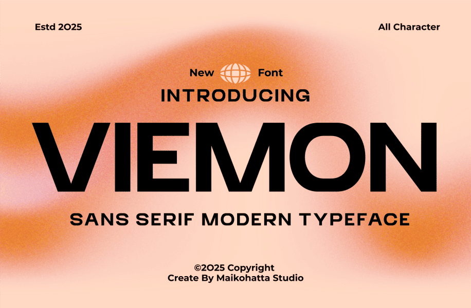 VIEMON Font · 1001 Fonts