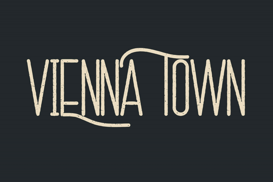Vienna Town Demo Font · 1001 Fonts
