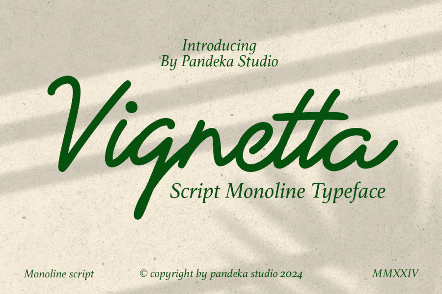 Vignetta DEMO Font · 1001 Fonts