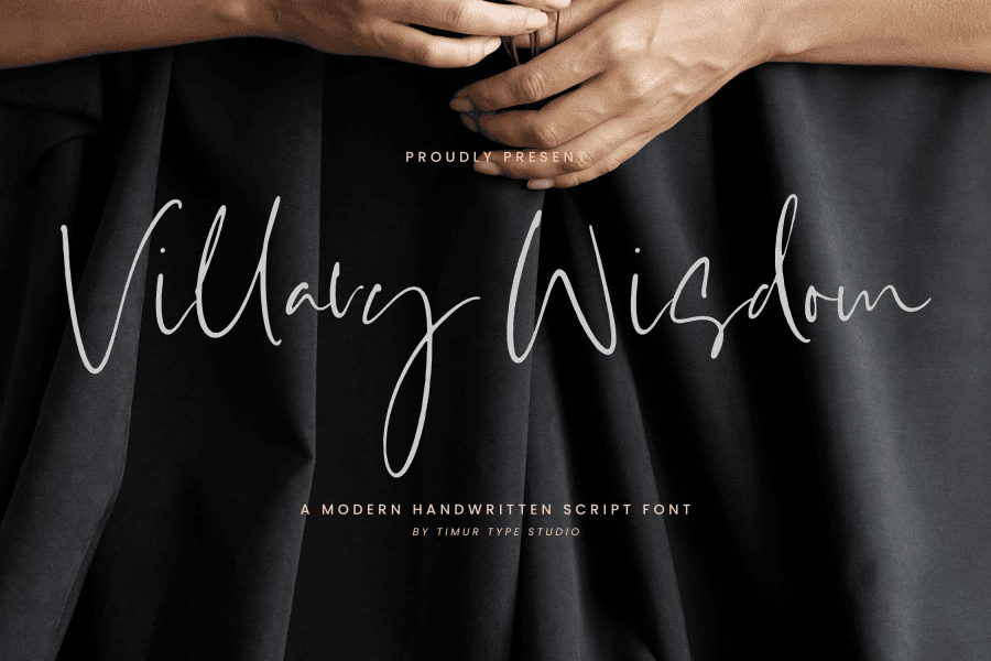 Villary Wisdom Font · 1001 Fonts