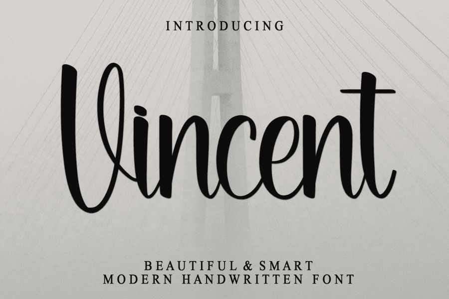 Vincent Font · 1001 Fonts