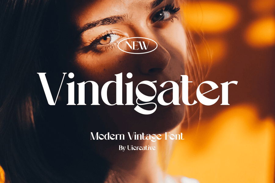 Vindigater Font · 1001 Fonts