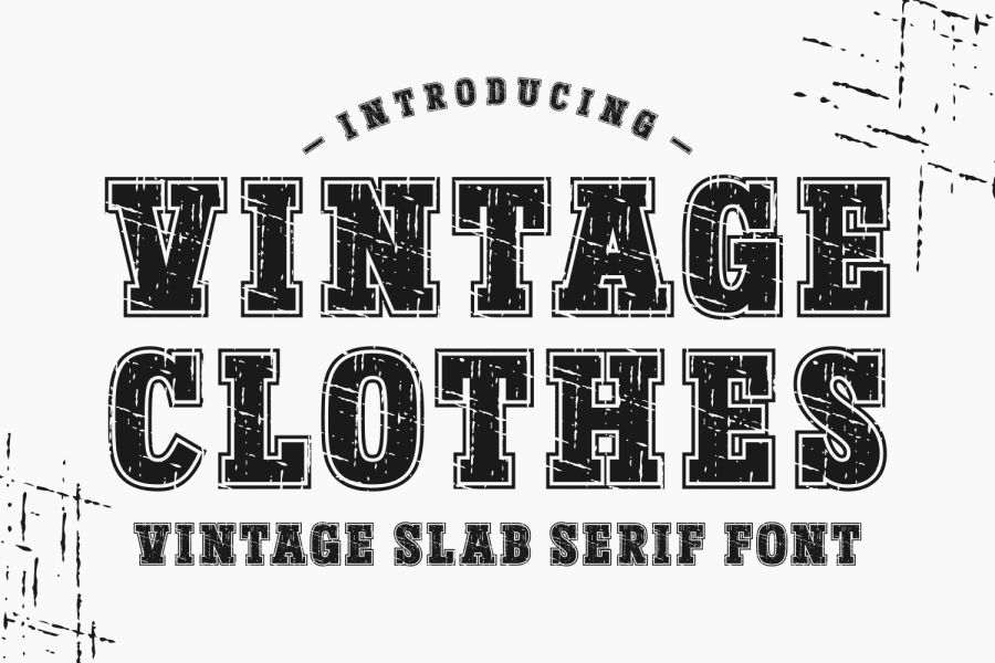 Vintage Clothes Font · 1001 Fonts