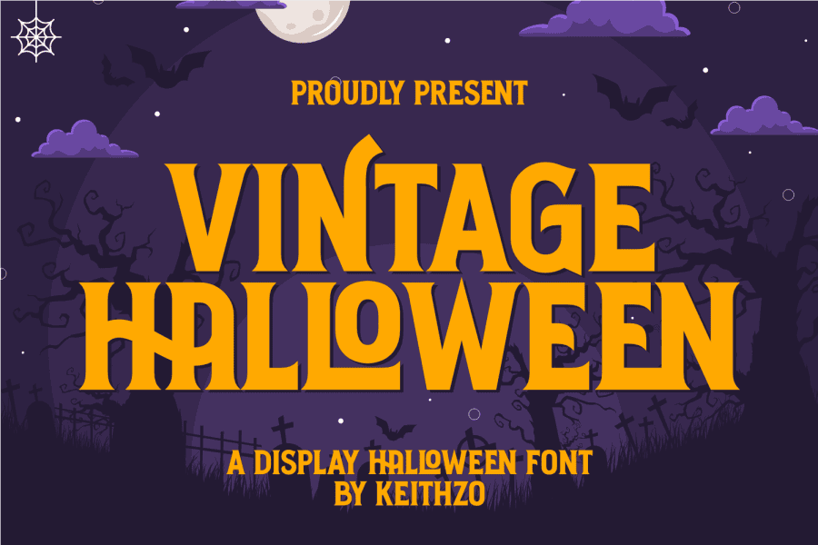 Vintage Halloween Free Font · 1001 Fonts