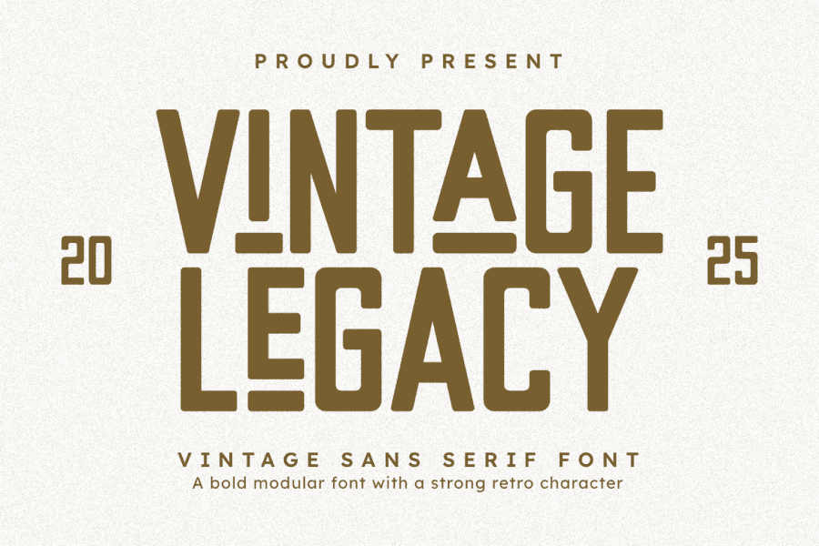 Vintage Legacy Font · 1001 Fonts