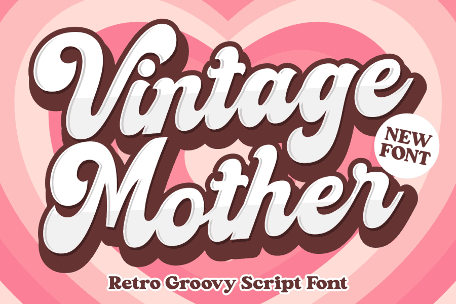 Vintage Mother Font · 1001 Fonts