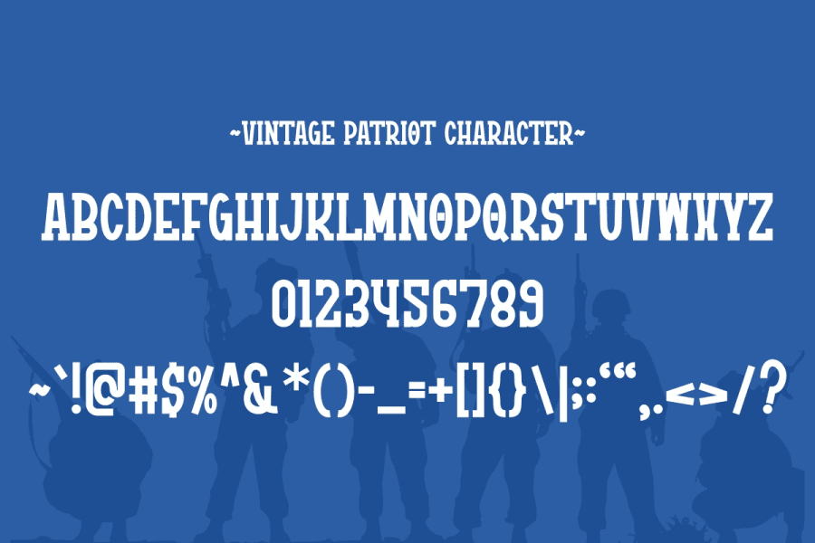 Vintage Patriot Font · 1001 Fonts