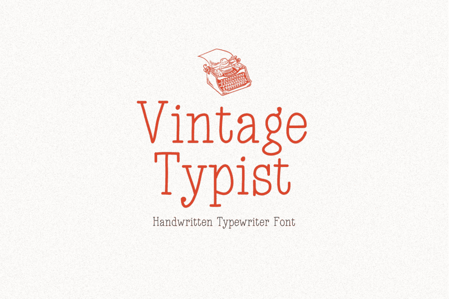 1 Free Textured Typewriter Font · 1001 Fonts