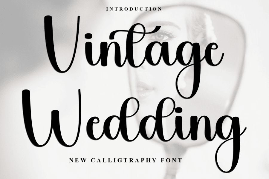 Vintage Wedding Font · 1001 Fonts