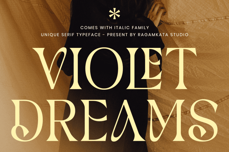 Violet Dreams DEMO Font · 1001 Fonts