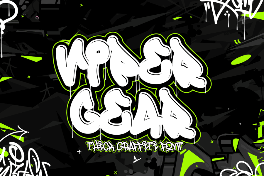 Viper Gear Font Family · 1001 Fonts