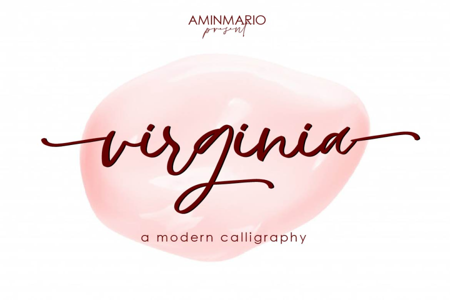 virginia Font · 1001 Fonts