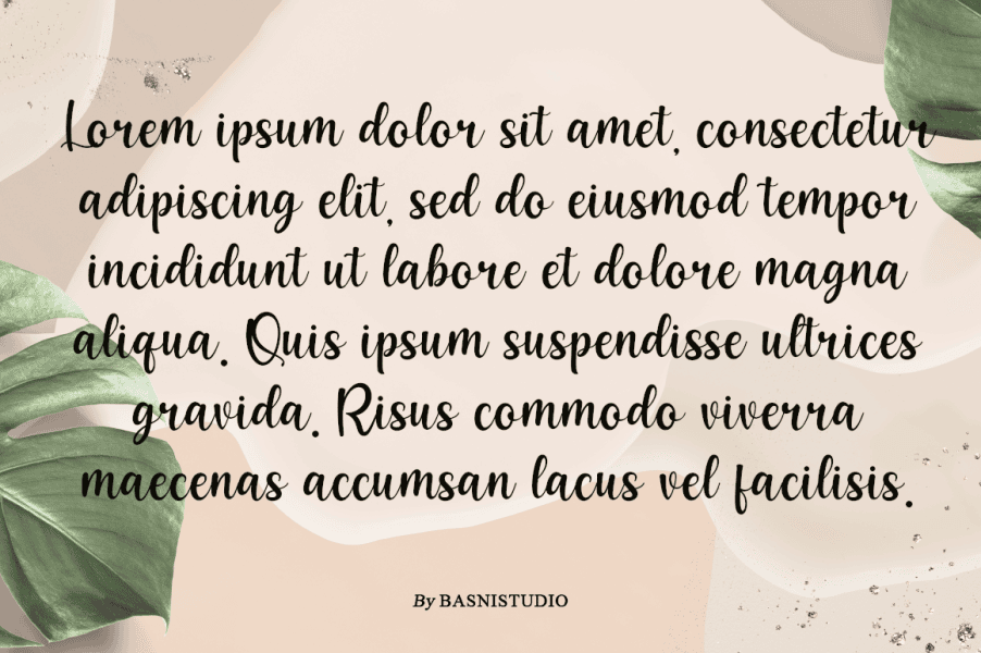 Vitallisa Font · 1001 Fonts