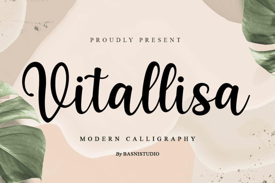 Vitallisa Font · 1001 Fonts