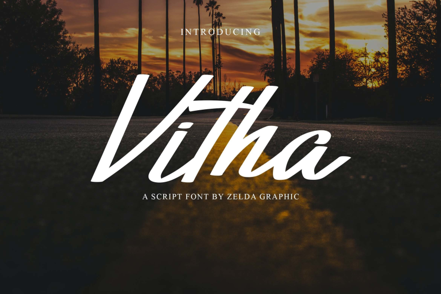 Vitha Font · 1001 Fonts