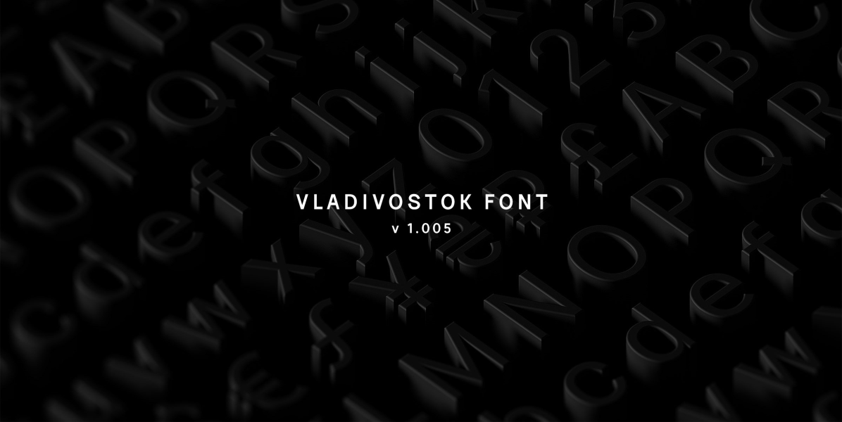 Vladivostok Font Family · 1001 Fonts