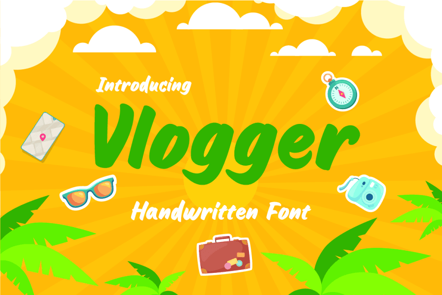 5 Free Vlog Fonts · 1001 Fonts