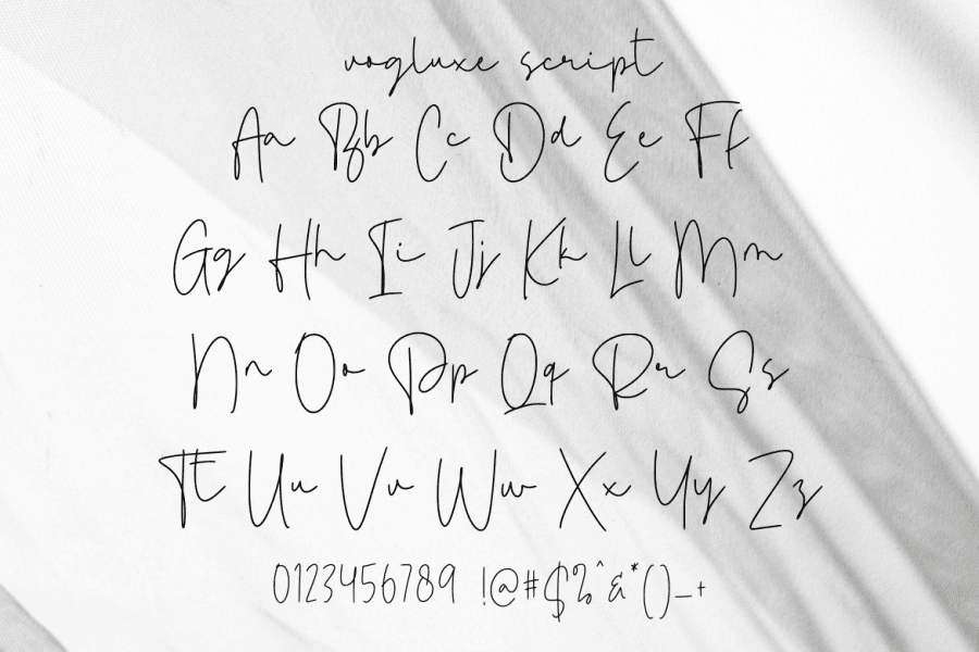 Vogluxe Font Family · 1001 Fonts