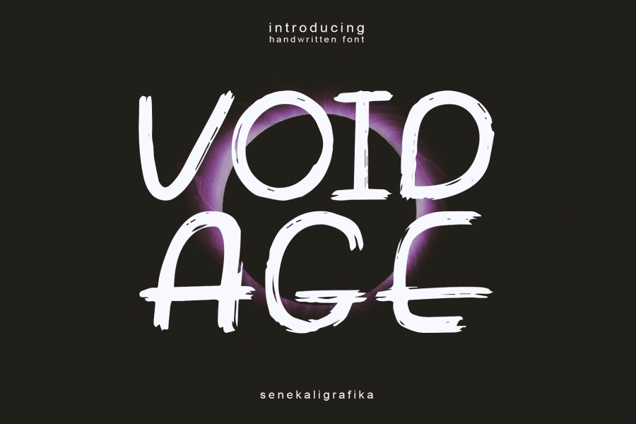 Void Age Demo Font · 1001 Fonts
