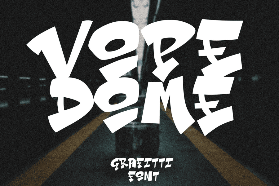 Vope Dome Font · 1001 Fonts