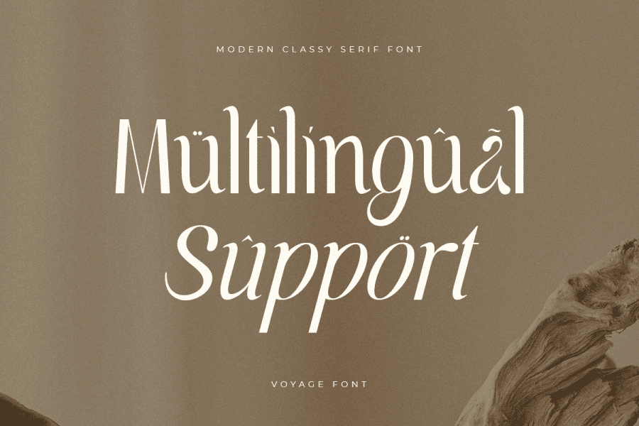 Voyage Font · 1001 Fonts