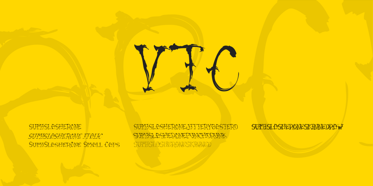 VTC Font Family · 1001 Fonts
