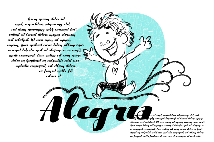 Vtks Alegria Font · 1001 Fonts