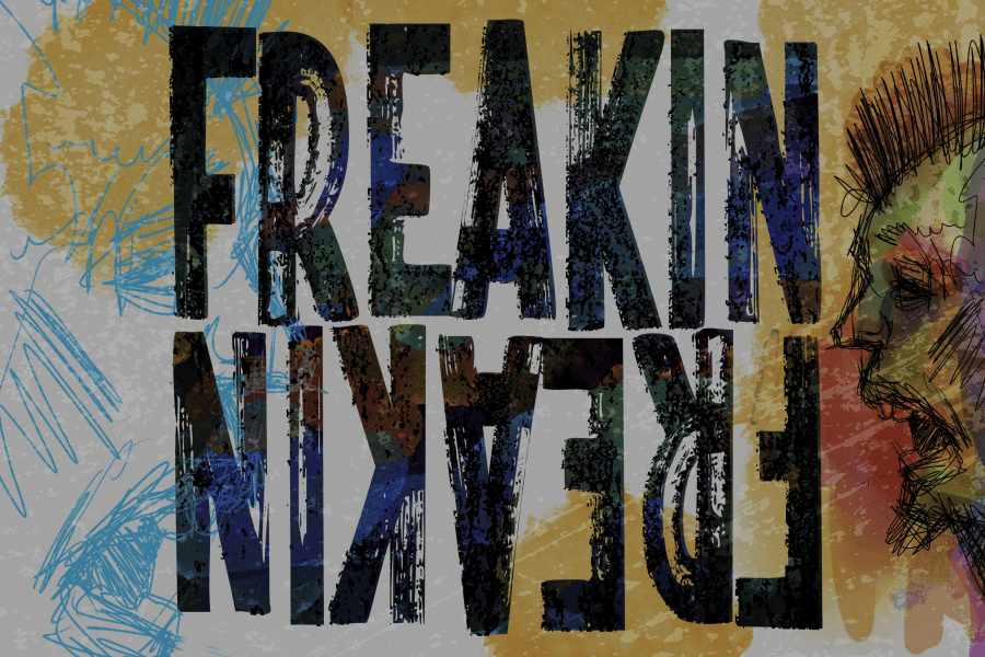 VTKS FREAKIN Font · 1001 Fonts